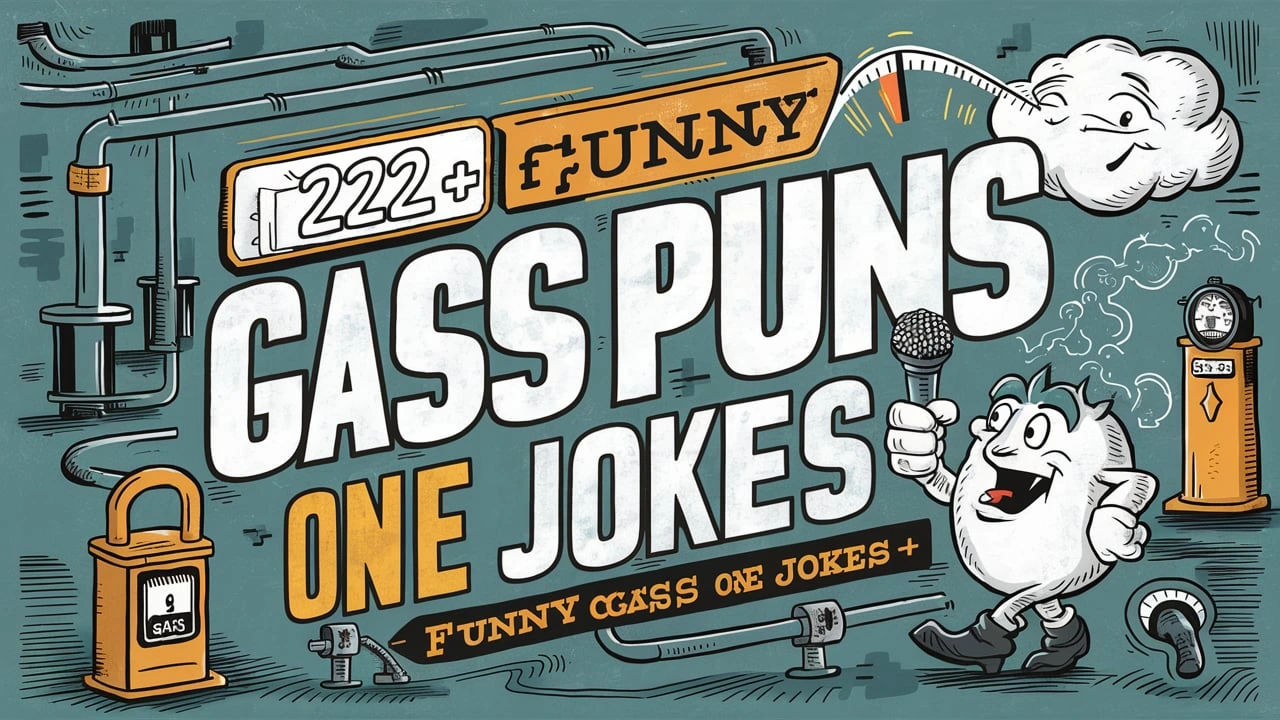 222+ Funny Gas Puns Jokes One Liner - Puns Trend