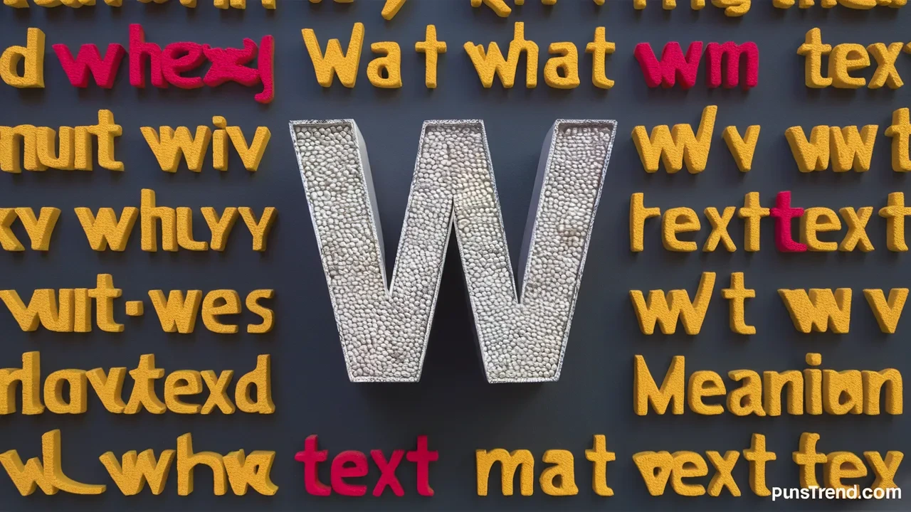 W in Text Meaning: What Does “W” Really Mean in Chat - Puns Trend